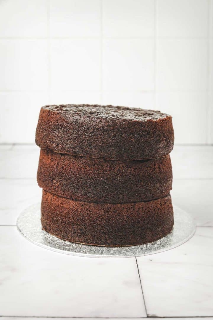 Best Moist Chocolate Buttermilk Cake Recipe - Sweetly Cakes