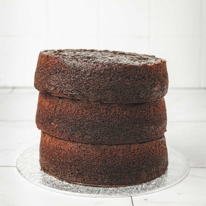 Chocolate Genoise Recipe - Sweetly Cakes Perfect recipe, soft and light