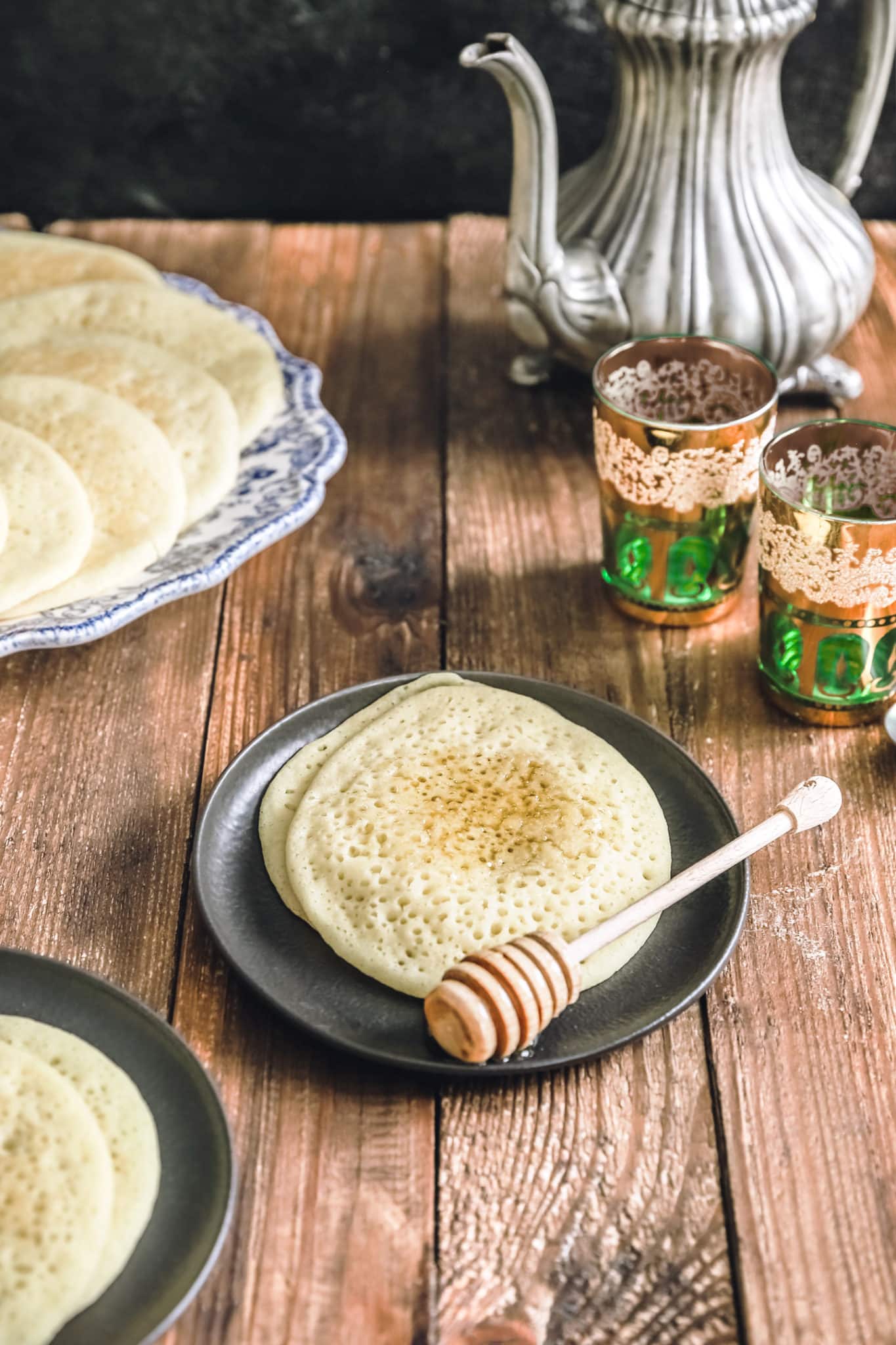 Baghrir – Moroccan Semolina Pancakes Recipe