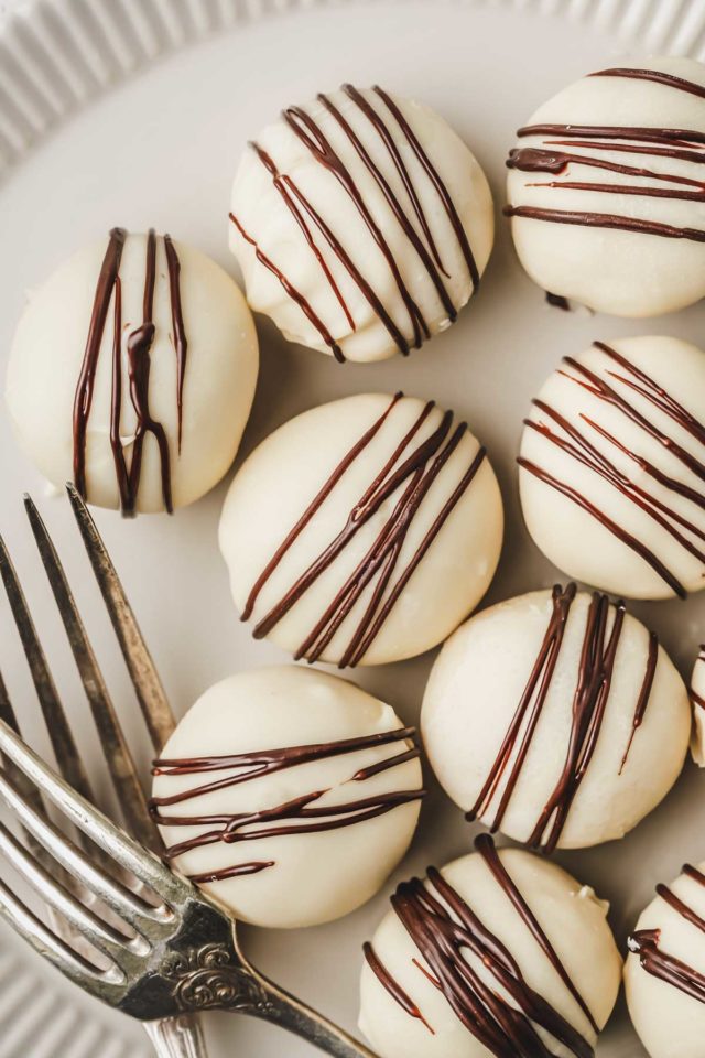 Truffes au Chocolat Blanc - Recette Facile - Sweetly Cakes