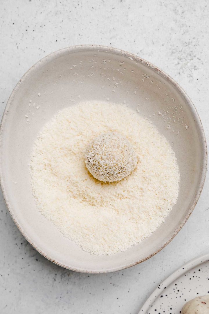 Easy White Chocolate Coconut Truffles - 3 ingredients