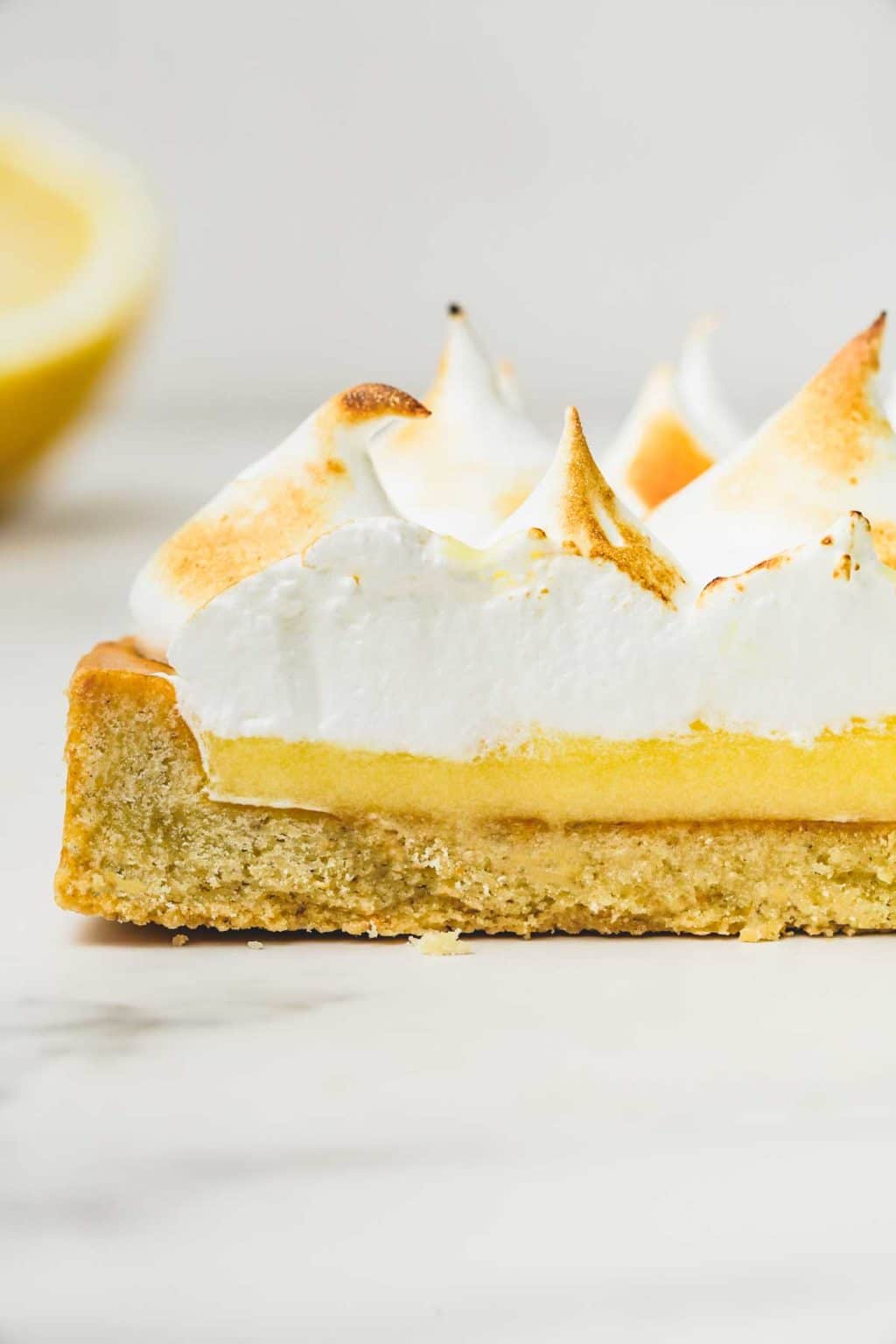 French Lemon Meringue Tart - Tarte au citron