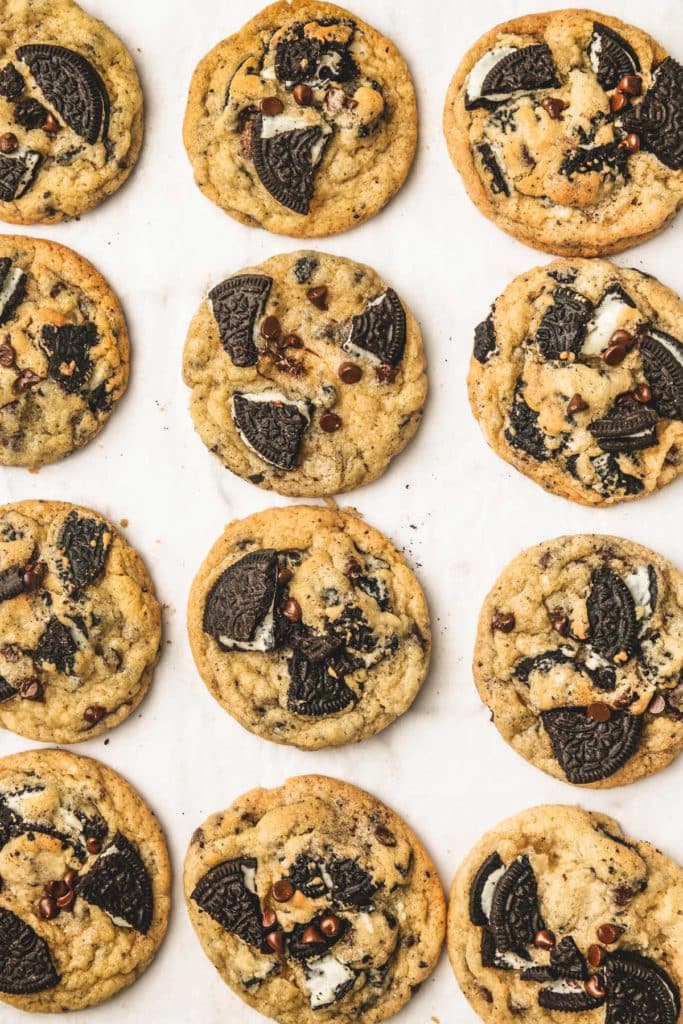 Oreo Chocolate Chip Cookies (Soft & Chewy Recipe)