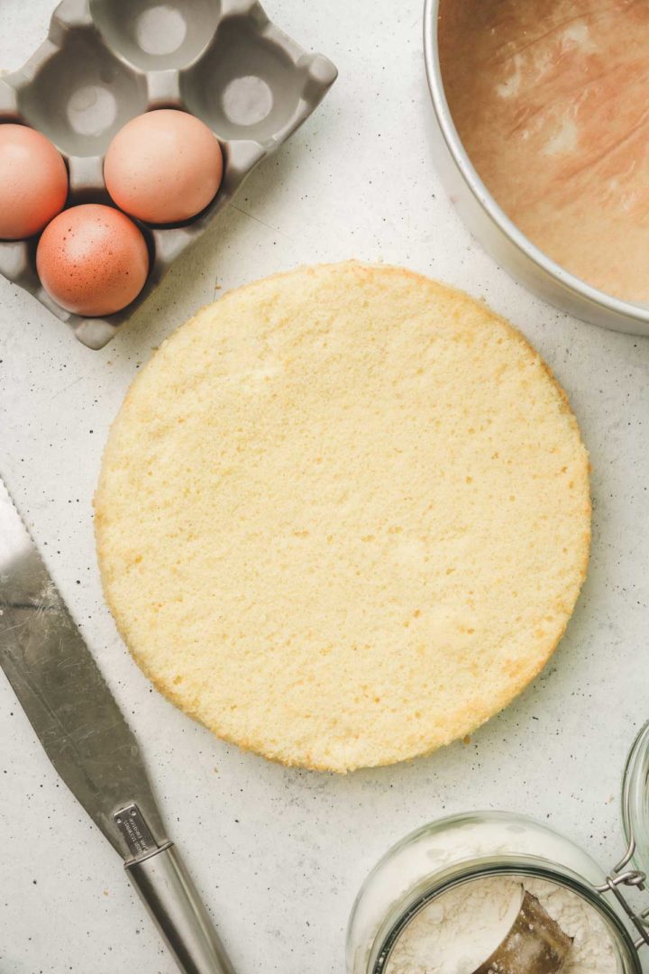 Easy Genoise Sponge - 3 ingredients only