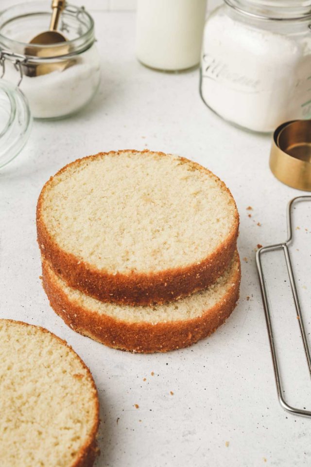 6-Inch Vanilla Buttermilk Cake Recipe | Moist and Delicious