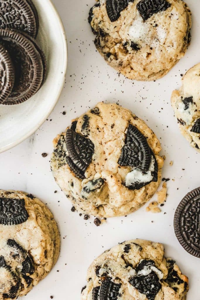 Oreo Cheesecake Cookies – Soft & Chewy