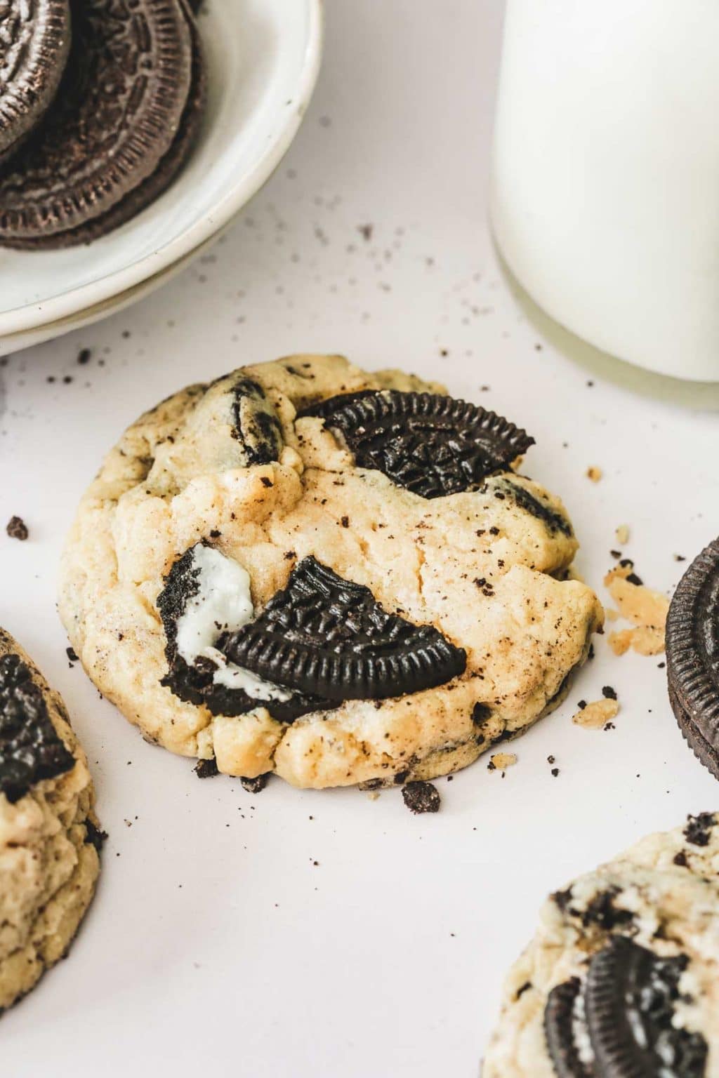 Cookies Cheesecake Oreo - Croquant et Moelleux - Sweetly Cakes