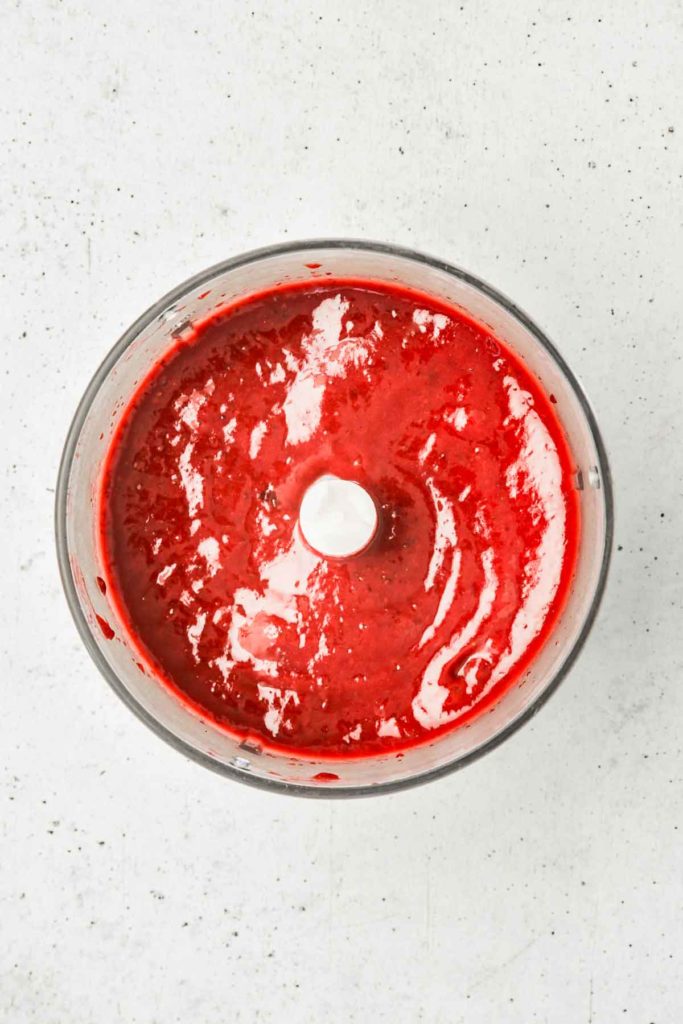 Strawberry Puree Recipe (Fresh or Frozen) For Cakes & Desserts