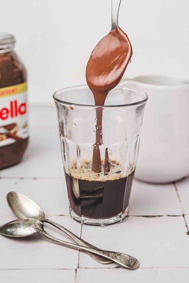 Nutella Latte Easy Recipe Creamy Nutella Coffee at Home