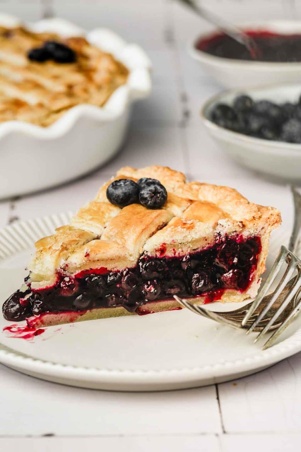 Perfect Blueberry Pie Recipe with Frozen blueberry filling