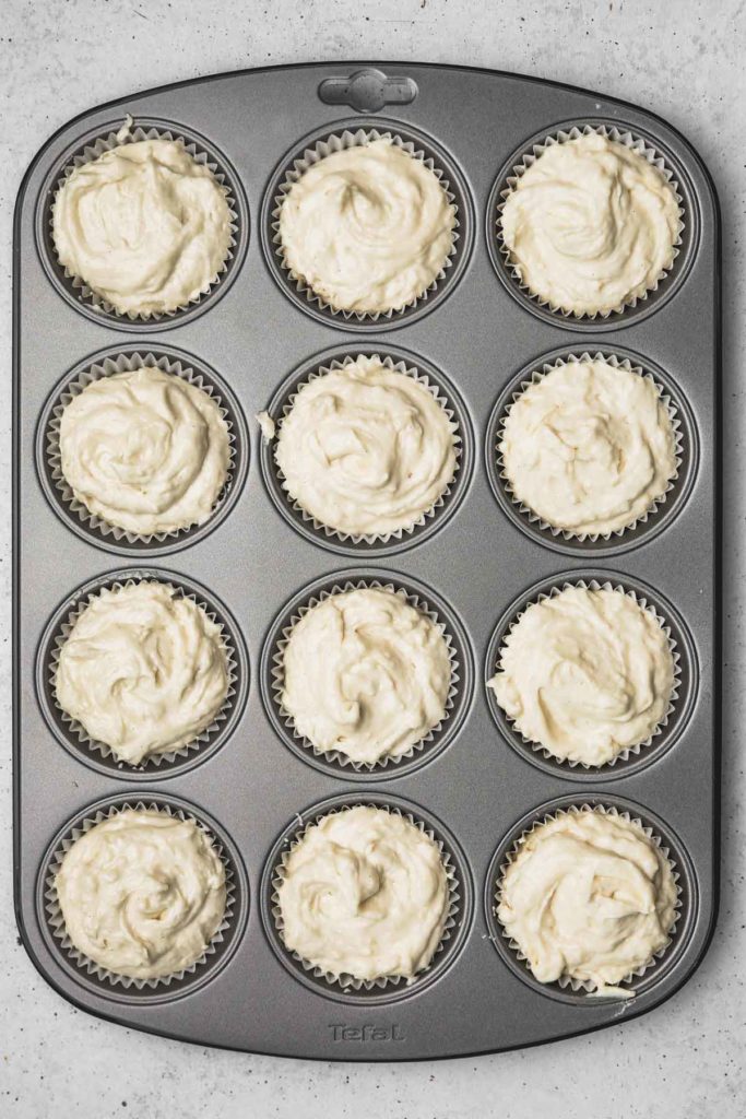 Best Fluffy Vanilla Muffins Recipe with Vanilla Glaze