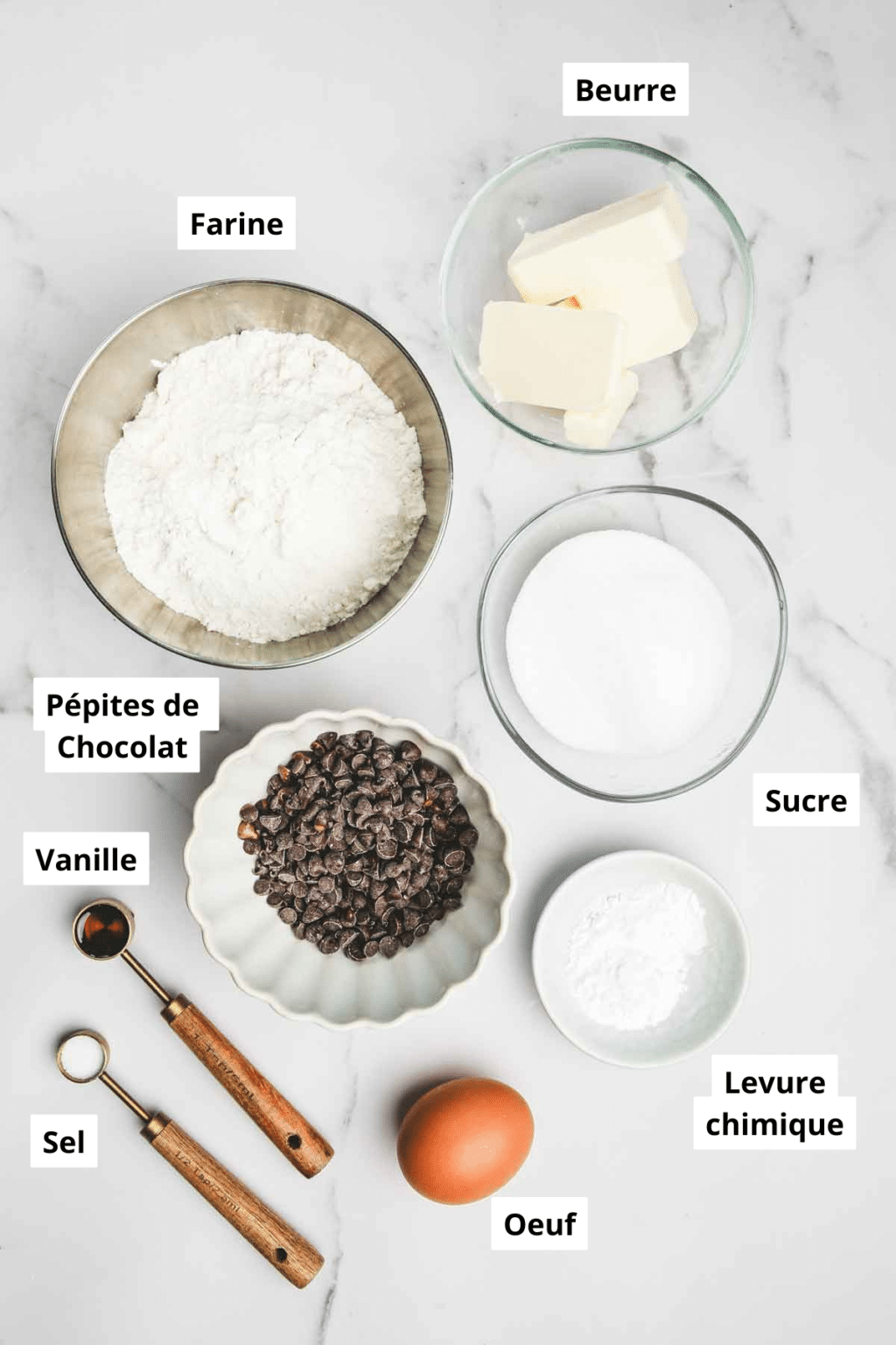 Recette des Cookies Sans Sucre Roux Aux Pépites de Chocolat