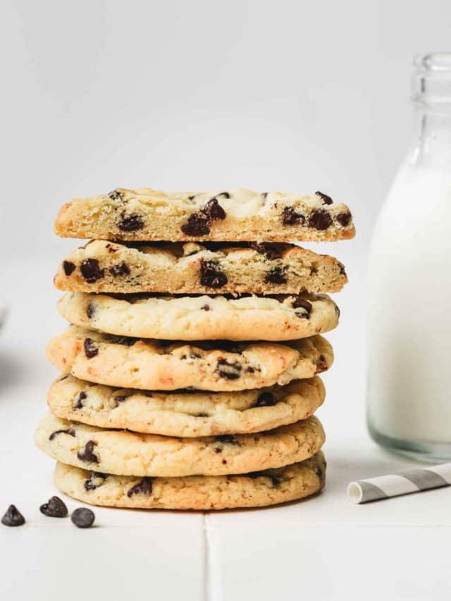 Chewy Egg White Chocolate Chip Cookies Recipe