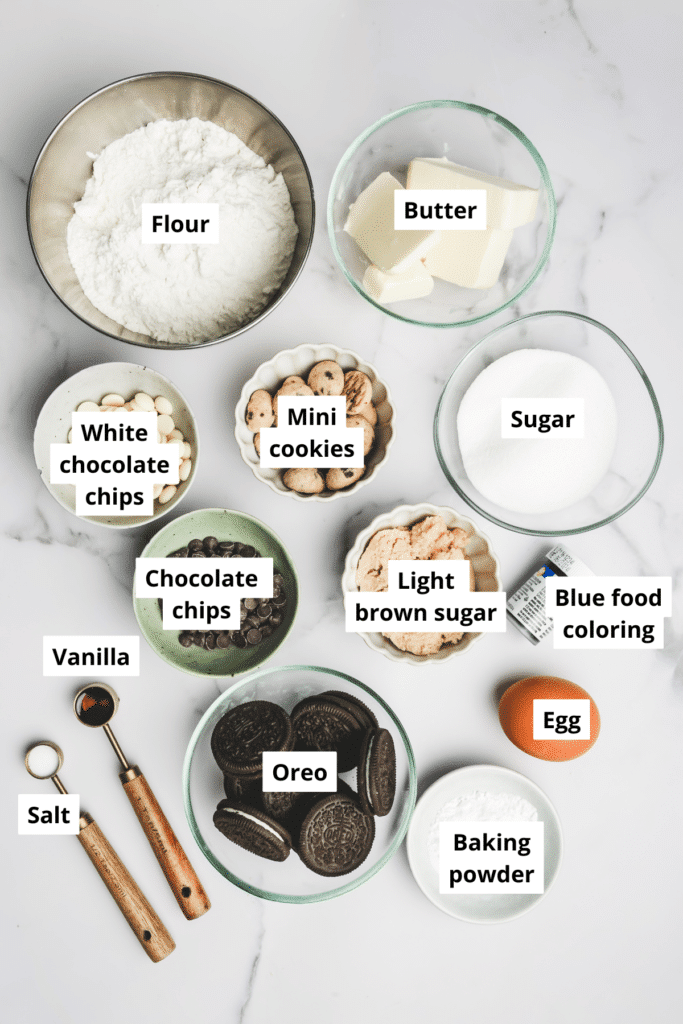 Cookie Monster Cookies – Soft, Blue & Oreo-Stuffed