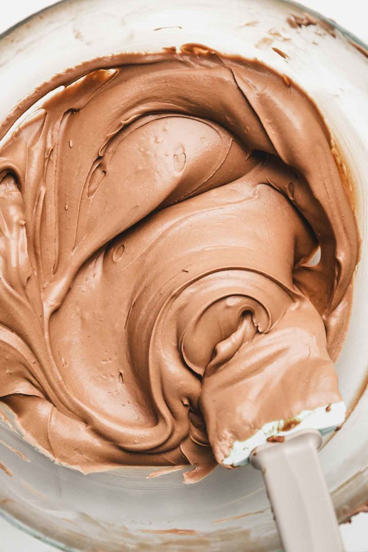 Easy Fluffy Whipped Nutella Chocolate Ganache Recipe