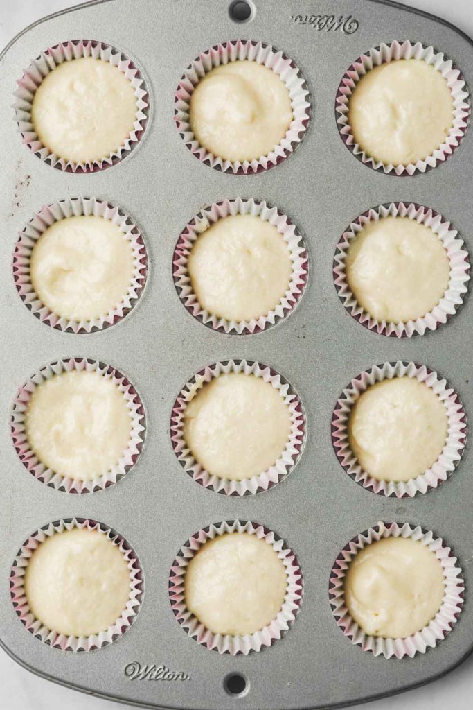 Fluffy Mini Vanilla Cupcakes Recipe From Scratch