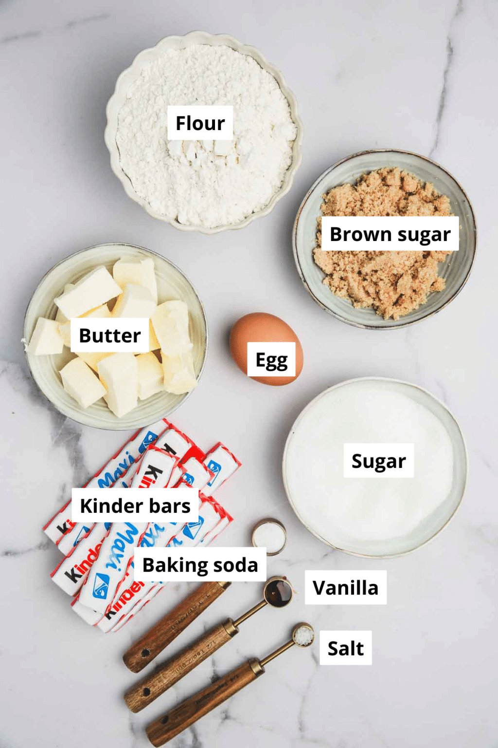 Soft & Chewy Chocolate Kinder Cookies - With Kinder Maxi Bars