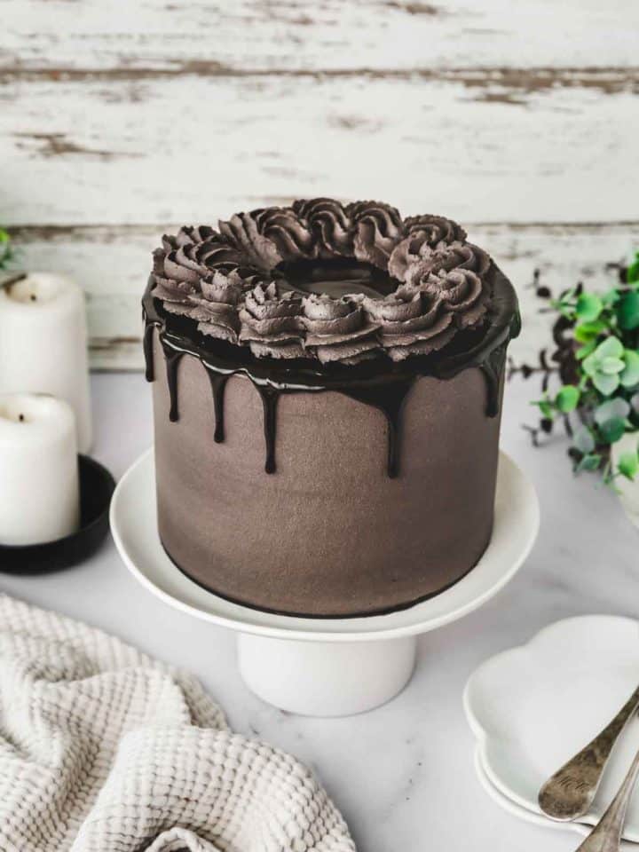 Best Chocolate Birthday Cake - Soft & Moist - Sweetly Cakes