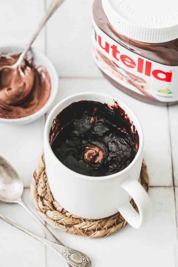 Easy Nutella Mug Cake – Soft & Gooey Dessert
