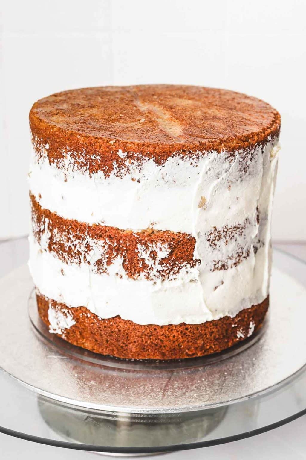 Apple Pie Cake with Streusel and Mascarpone Frosting