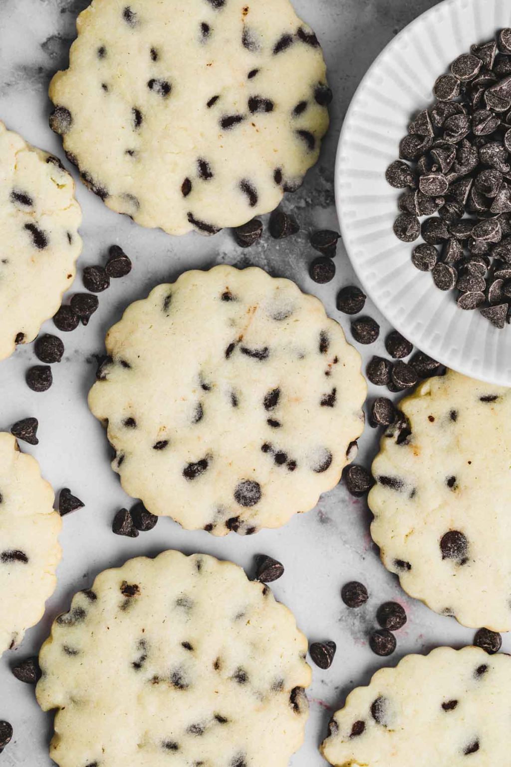 Perfect Chocolate chip Sugar Cookies