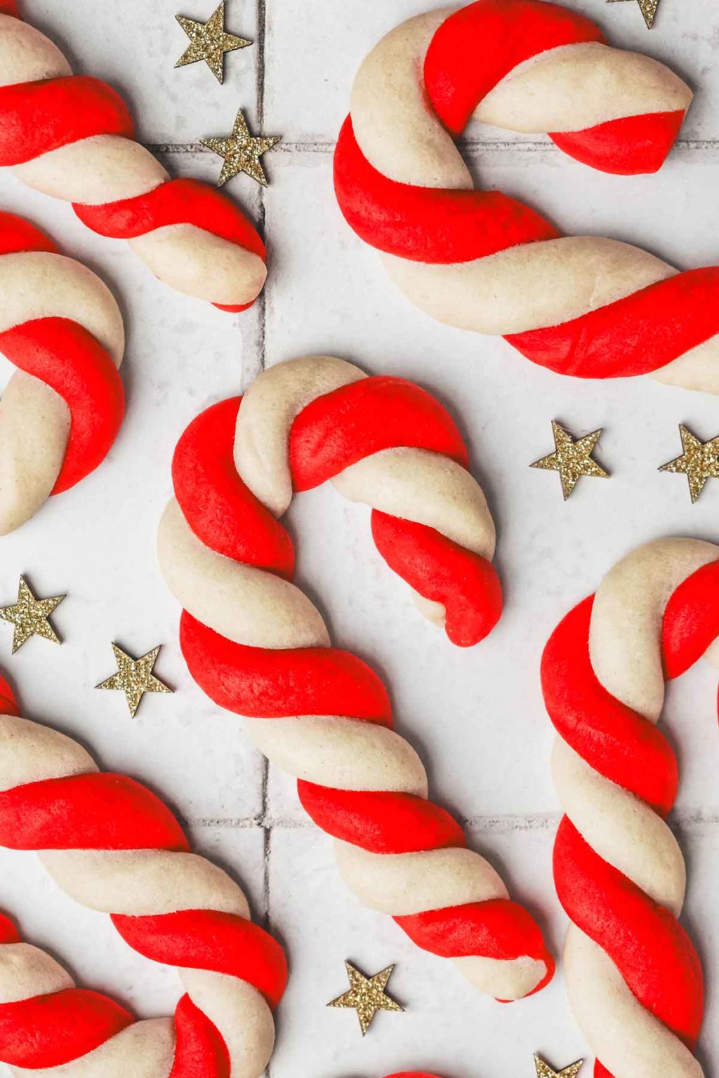 Easy Candy Cane Cookies For Christmas