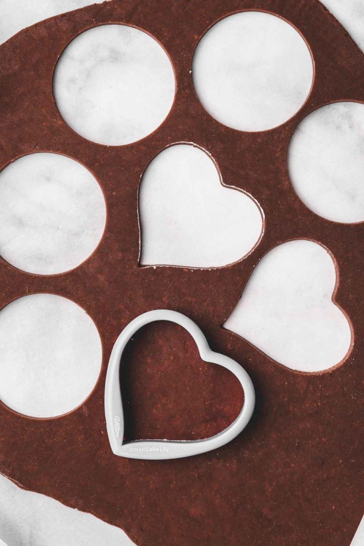 Chocolate Cut Out Cookies – Soft Cocoa Sugar Cookies