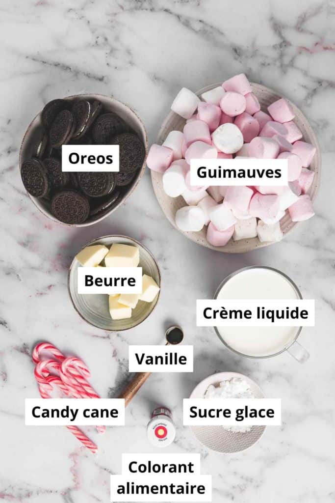 Tarte de Noël aux Guimauves Roses – Dessert Gourmand