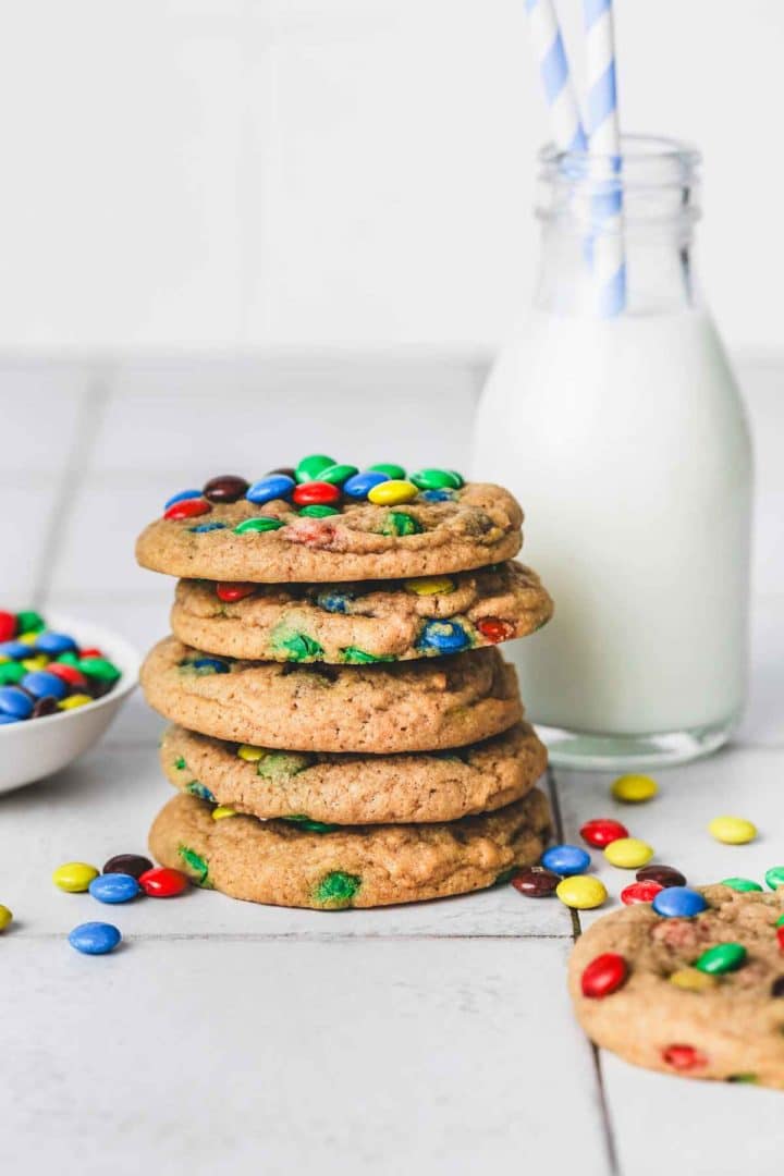 Perfect Mini M&M Cookies Recipe - Soft & Chewy