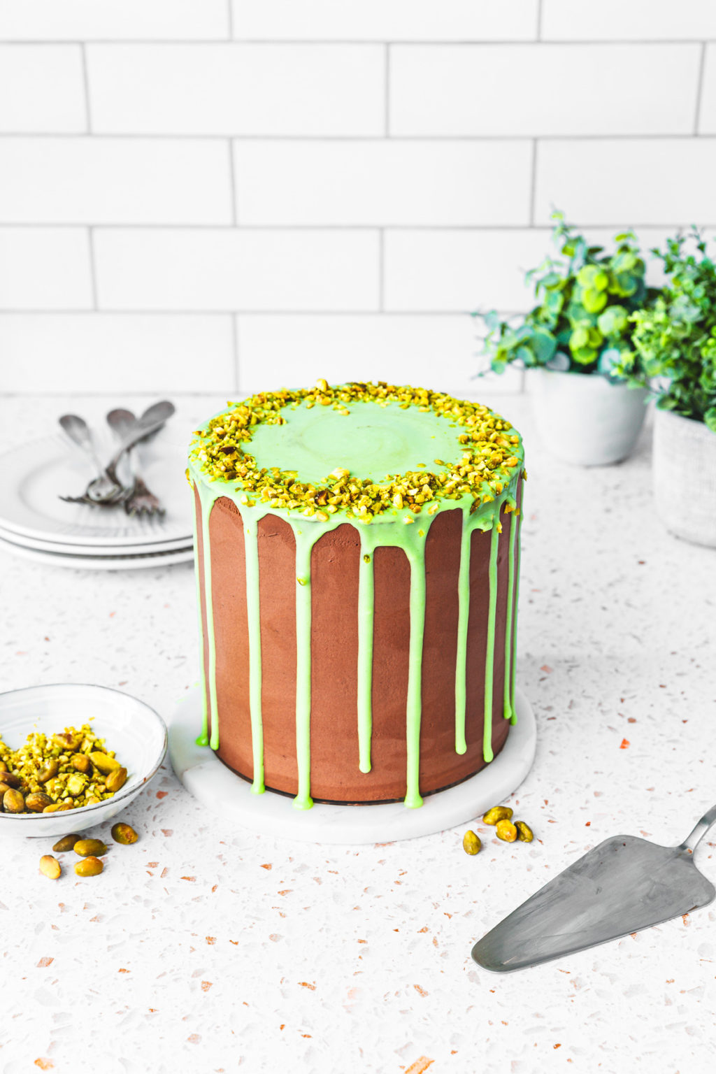Chocolate Dubai Cake – Rich Chocolate Pistachio Layer