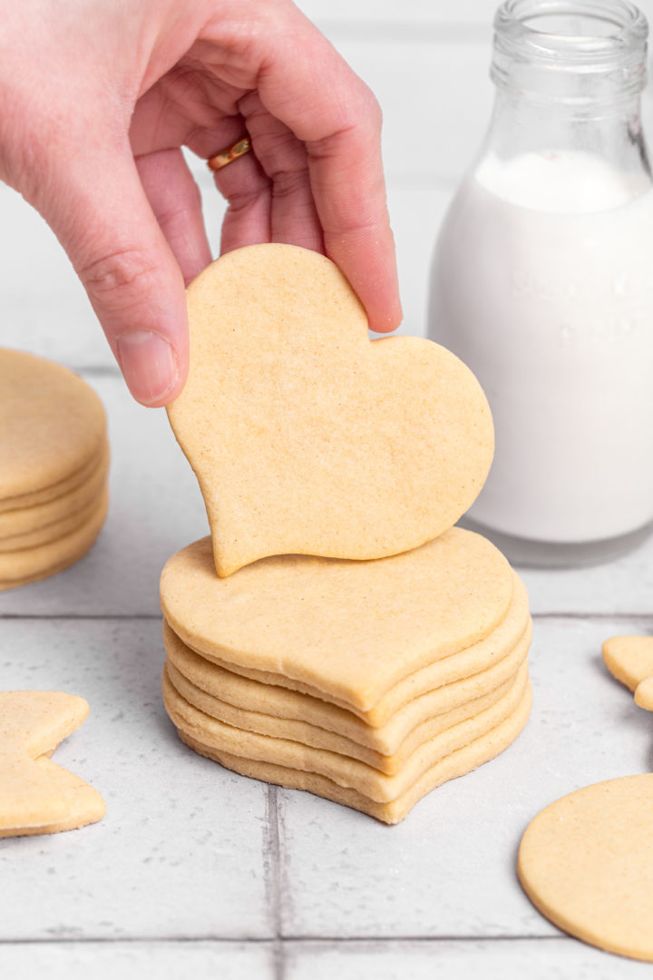 Chocolate Cut Out Cookies – Soft Cocoa Sugar Cookies