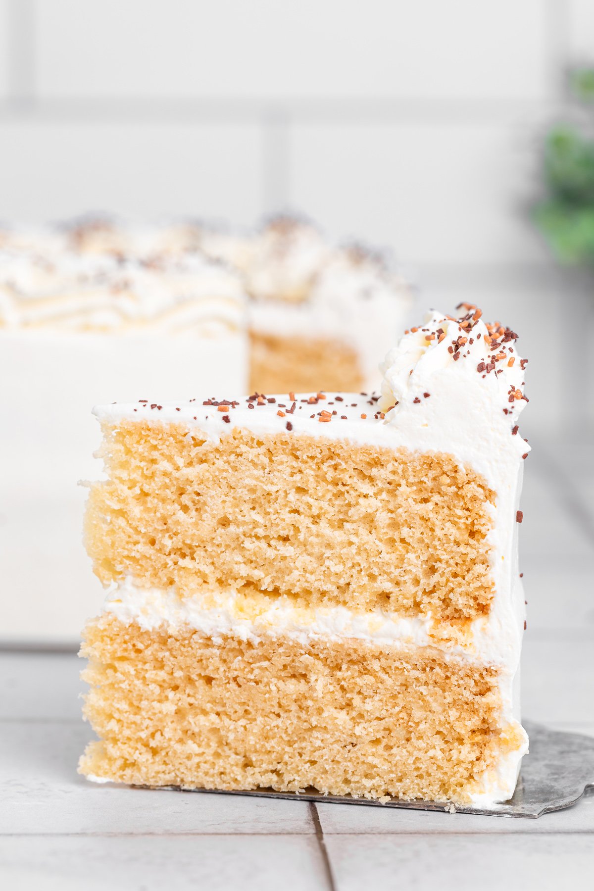 Vanilla Cake Recipe – Soft, Classic & Easy Base Cake